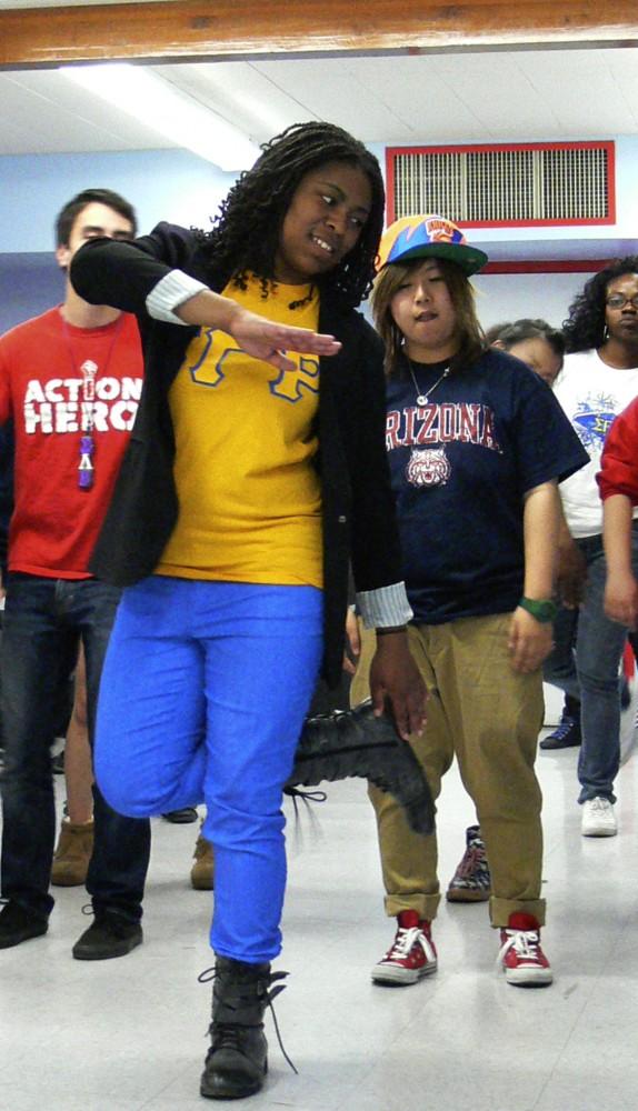 Online Exclusive: International students learn step dancing to honor ...