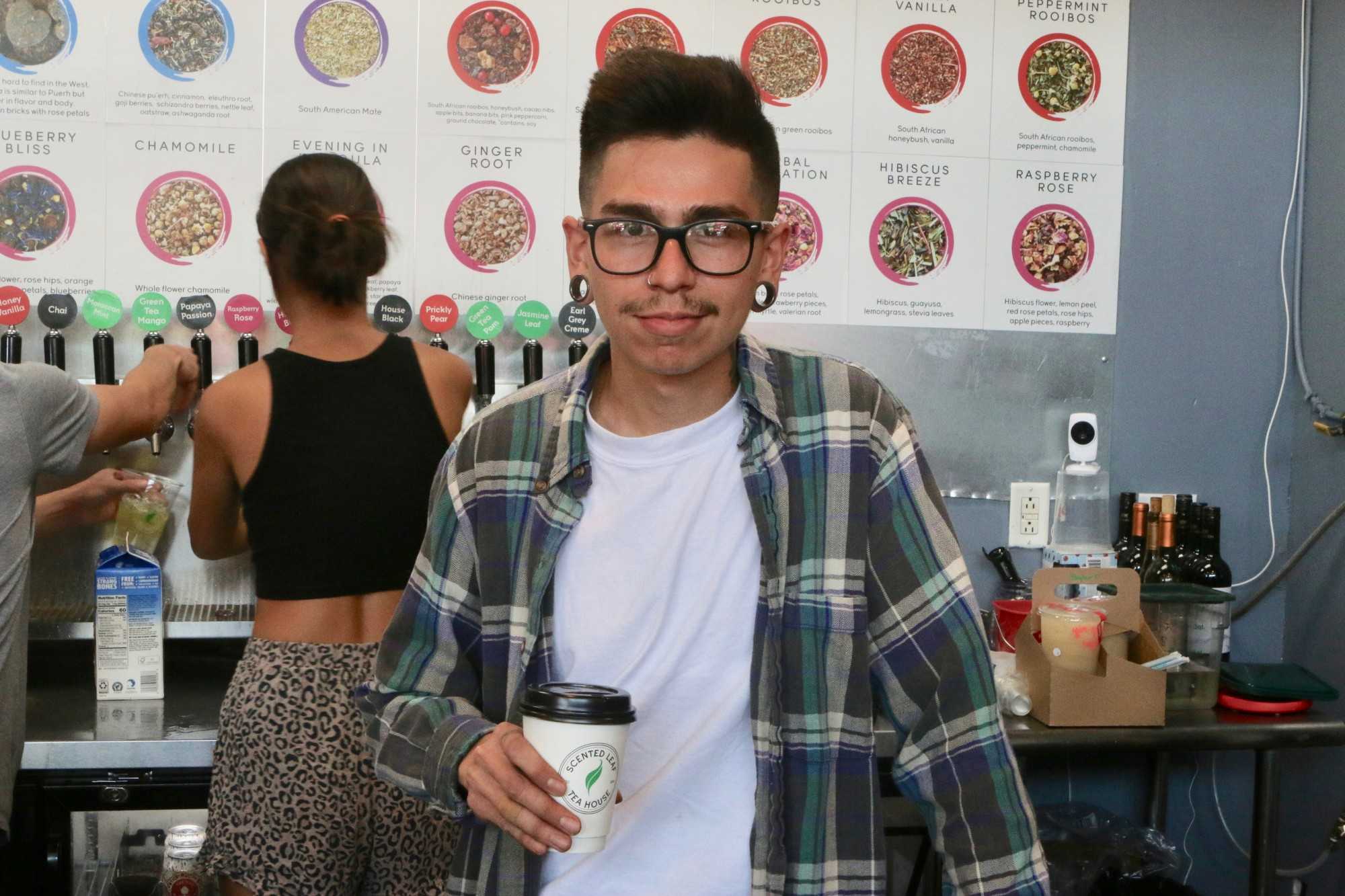 Blooming artist and Scented Leaf tearista Giovanny Reyes – The Daily ...