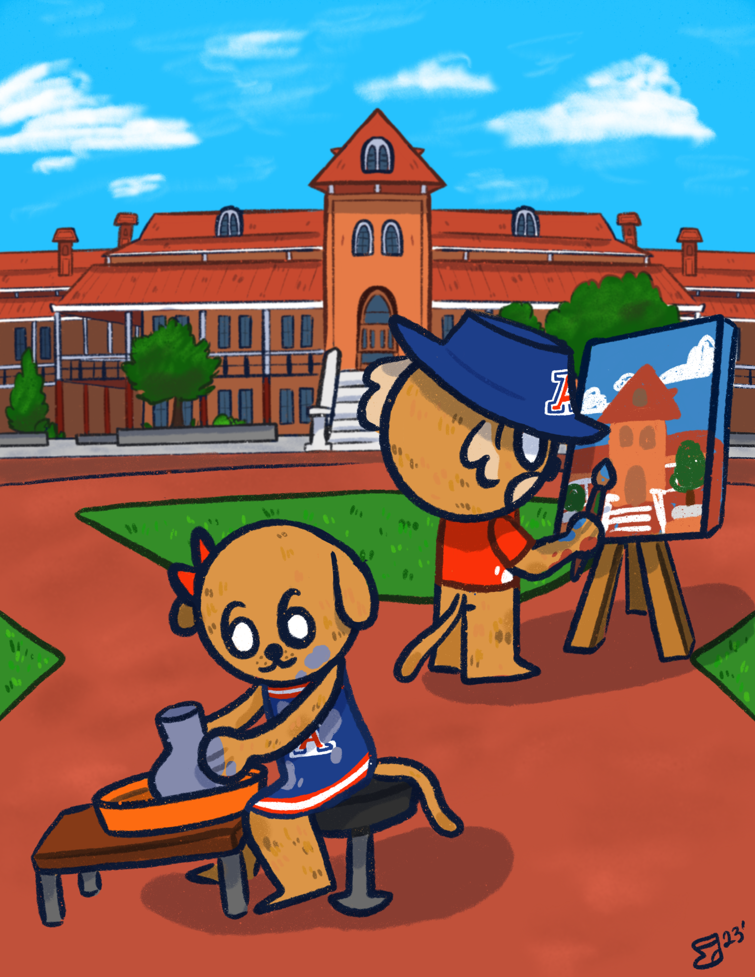 GALLERY: A spotlight on editorial illustration at the Daily Wildcat ...
