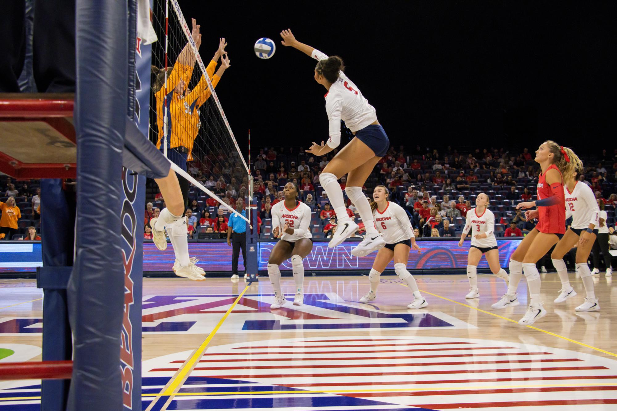 Arizona volleyball takes on rivals No. 6 ASU at home in ninth ...