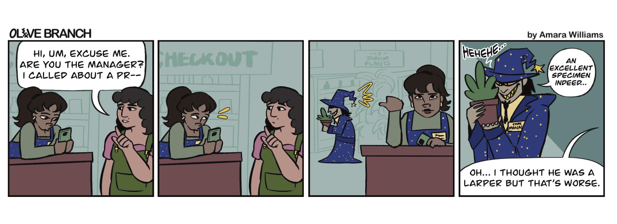COMIC: Olive Branch #17 – The Daily Wildcat